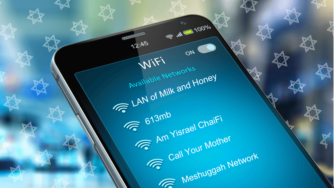Jewish WiFi Router Names