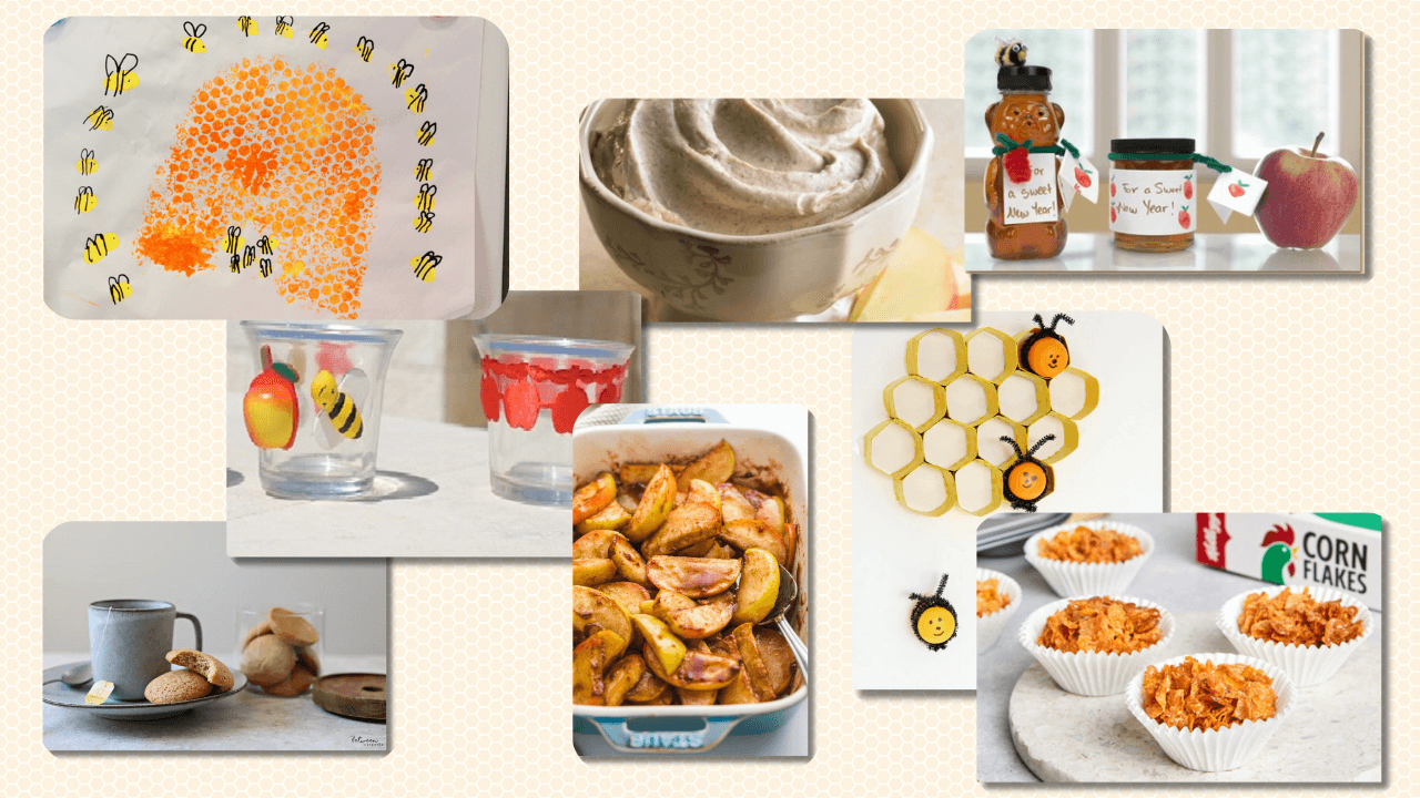 Honey Crafts & Recipes for Rosh Hashanah